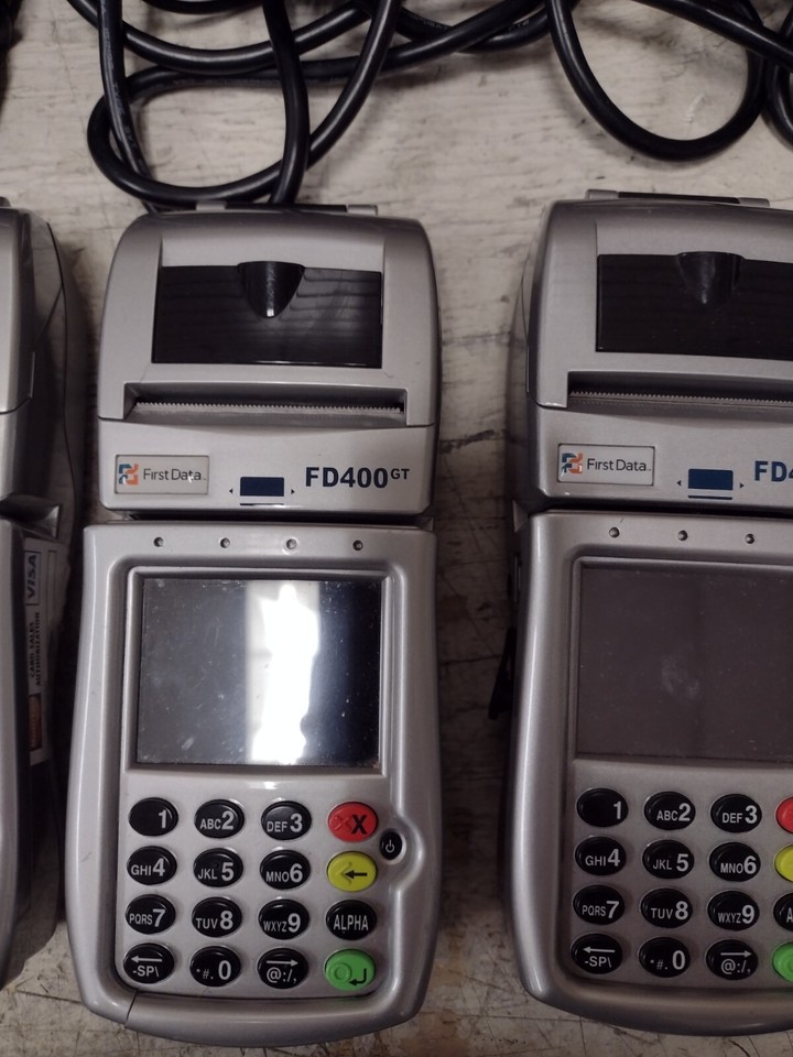 BULK LOT of Credit Card Machine PIN Swipe Chip Reader - FD100 TI FD400 GT - @101 | eBay