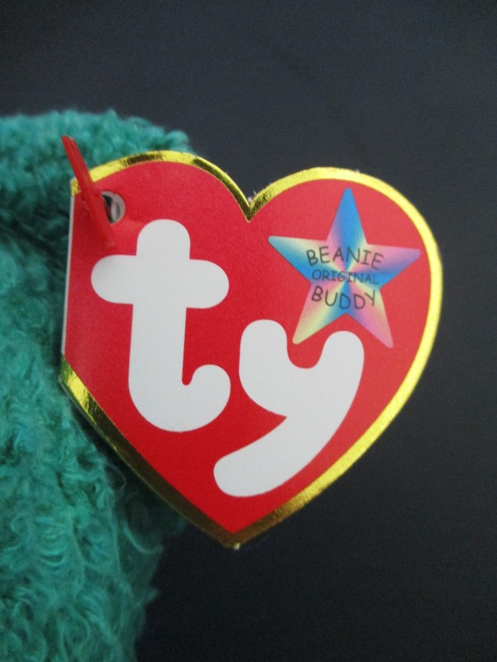 TY WALLACE Buddy~2000~+~Beanie Baby~1/25/99~ W/Tartan Scarfs🌹Ships Free ...