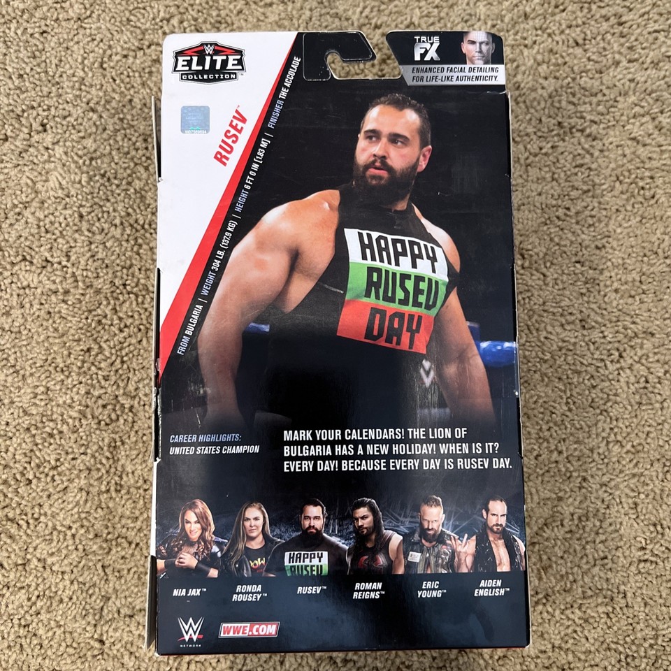 WWE Elite Collection Rusev Action Figure – Series #65 – With ...