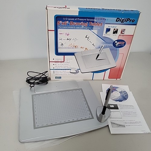 DigiPro WP5540 5.5x4" USB Graphics Tablet With Pen | eBay