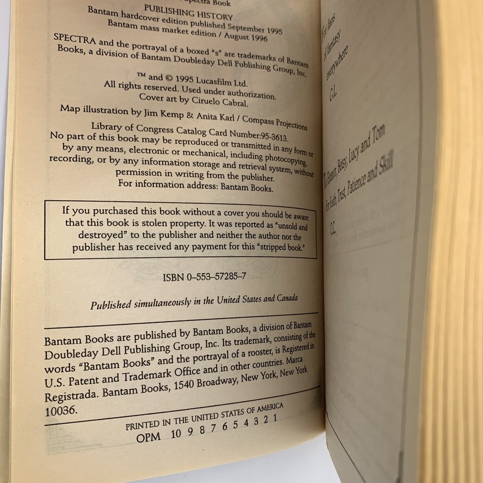 Shadow Moon by George Lucas and Chris Claremont 1st Mass Market ...