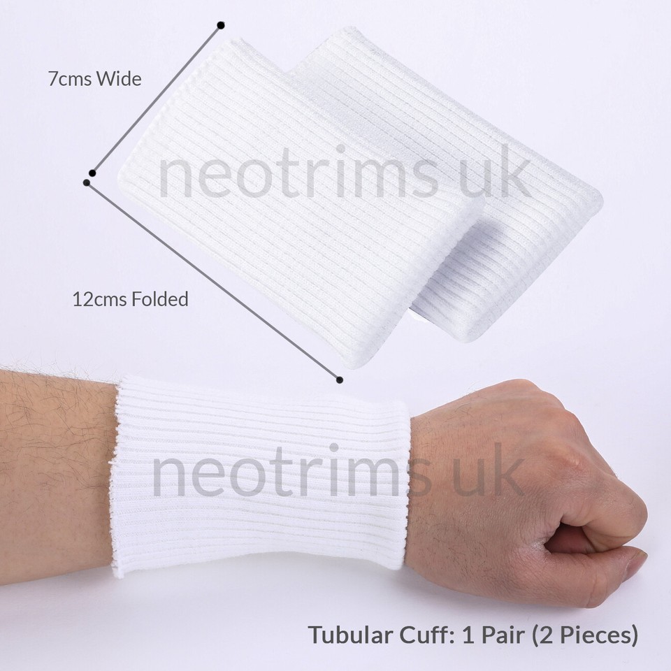 Rib Knit Cuffs Pair,Tubular Ribbing Seamless Cuffing Fabric ReVamp ...