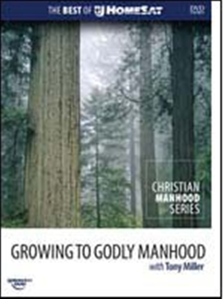 GROWING TO GODLY MANHOOD Tony Miller BJU DVD Christian | eBay