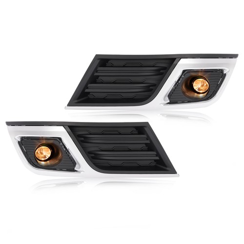 KUAFU Fog Lights W/ Bezels Trim For Chevrolet Traverse 2013-2017 ...