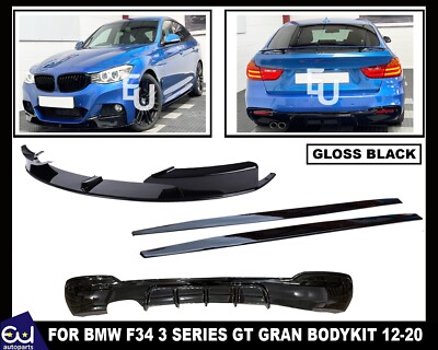 FOR BMW F34 3 SERIES GT GRAN BODYKIT BODY KIT FRONT SPLITTER REAR ...