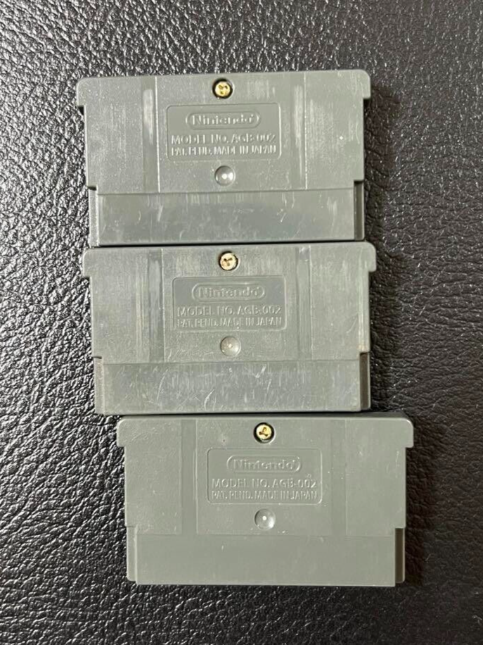 Sonic Advance 1 & 2 & Battle set Nintendo Game Boy Advance GBA Japanese ...