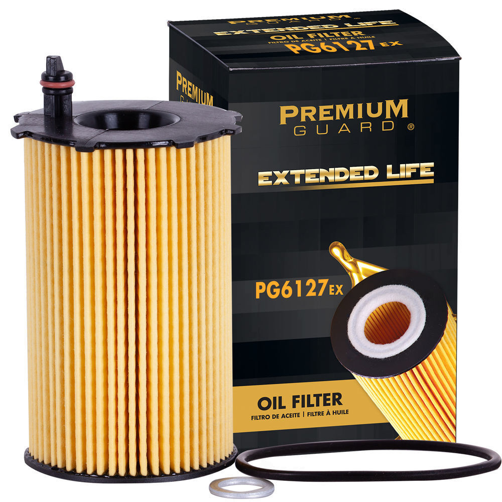 Engine Oil Filter-Extended Life Oil Filter Element Premium Guard ...