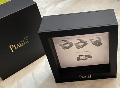 Piaget Box Watch Floating Display Case. Outer Sleeve. Genuine Piaget ...
