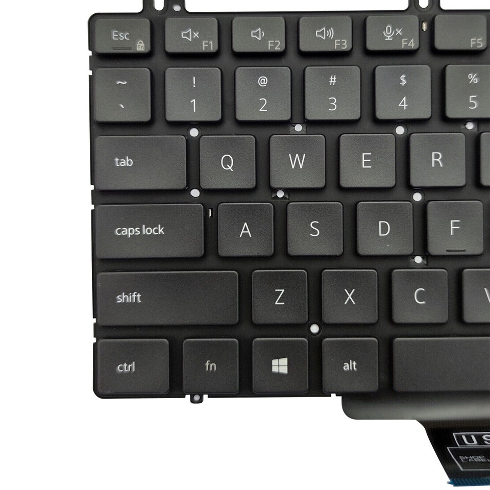 Backlit US Keyboard for Dell Precision 7750 7550 7760 7560 Series ...
