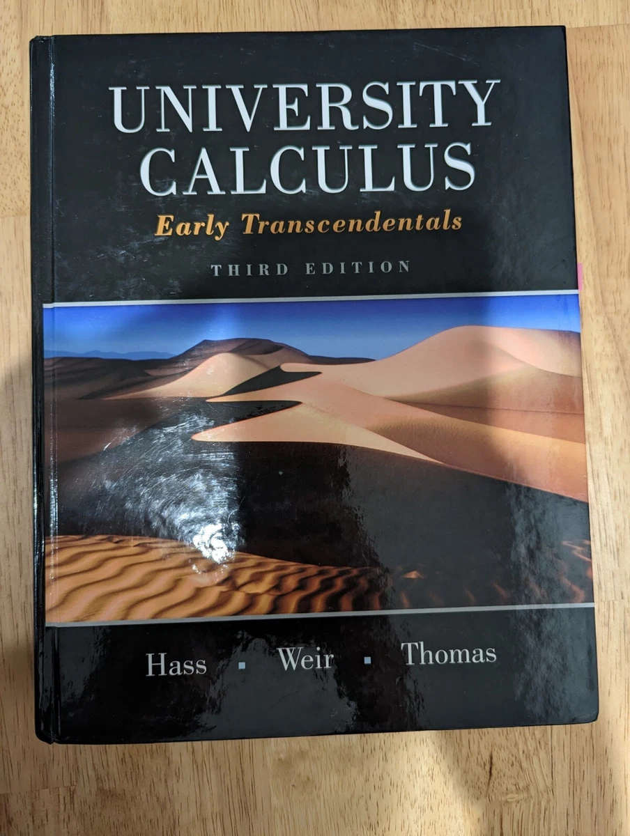 University Calculus Book