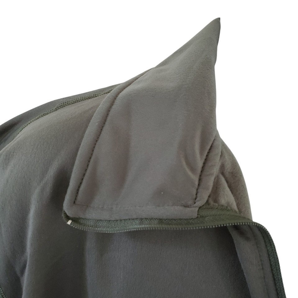 Military Sleep Shirt Men's XL Hunting Camping Pullover Green 1/4 Zip ...