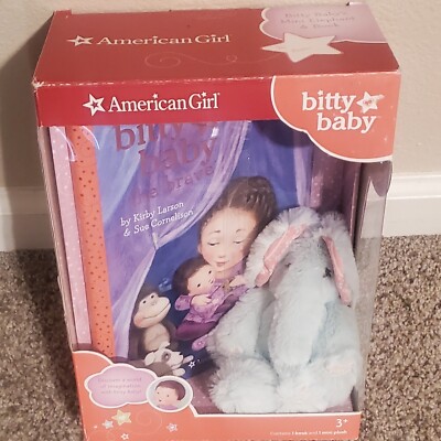 American Girl Bitty Baby Set: Bitty Baby's Mini Elephant and Book (2013 ...