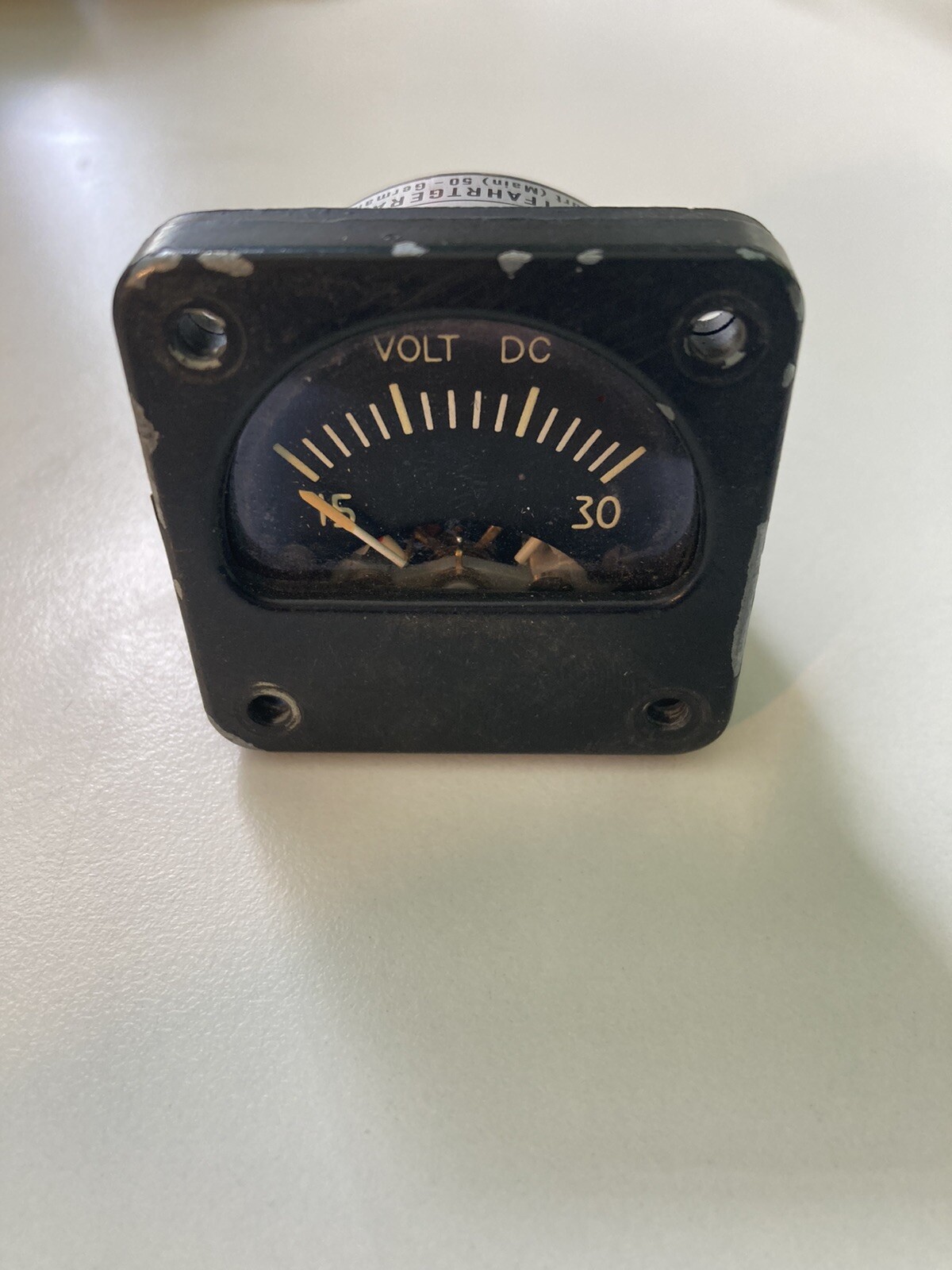 VDO BE 412-40 Aviation Cockpit Vintage Volt Voltmeter Gauge | eBay