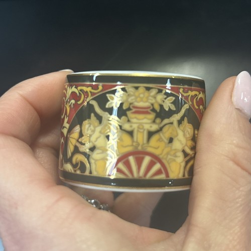 Versace Medusa Red Napkin Ring | eBay