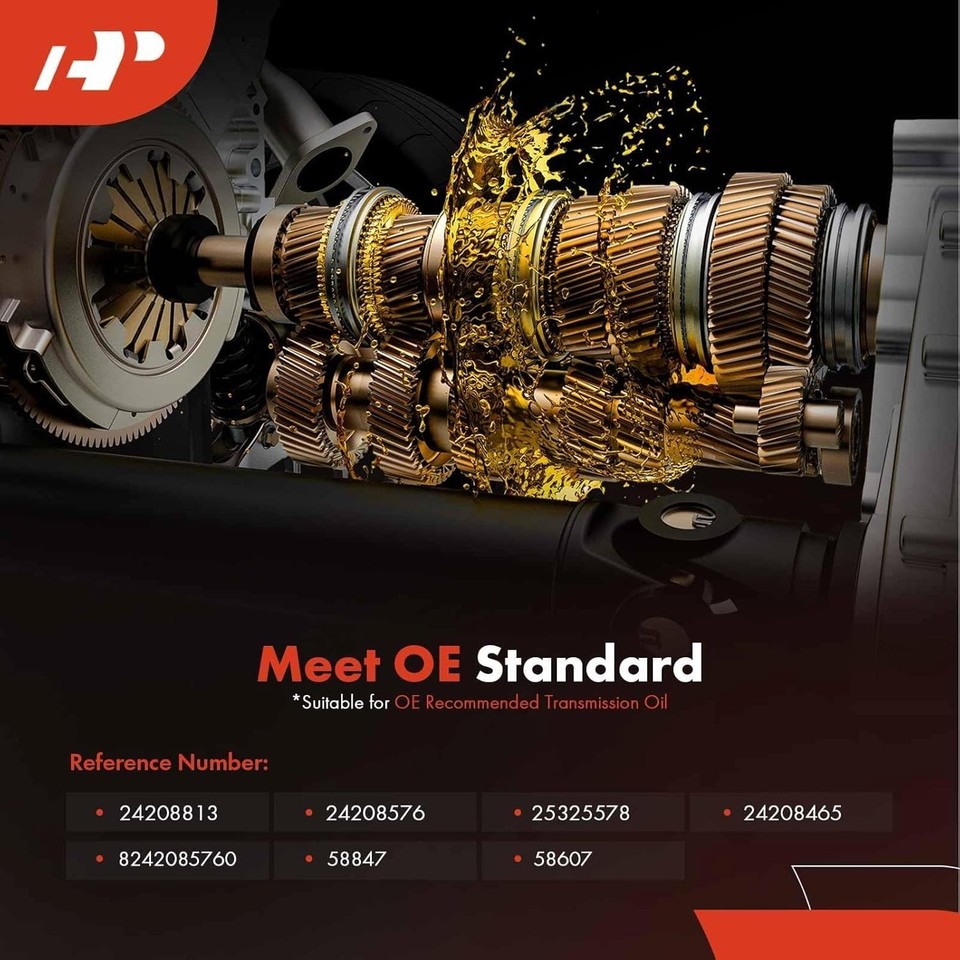 Automatic Transmission Fluid Filter with Pan Gasket, Compatible with ...