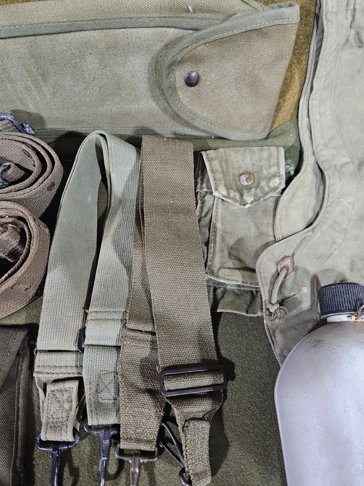 Big Lot of US Army & Navy Gear - WWII, Korea and Vietnam Items | eBay