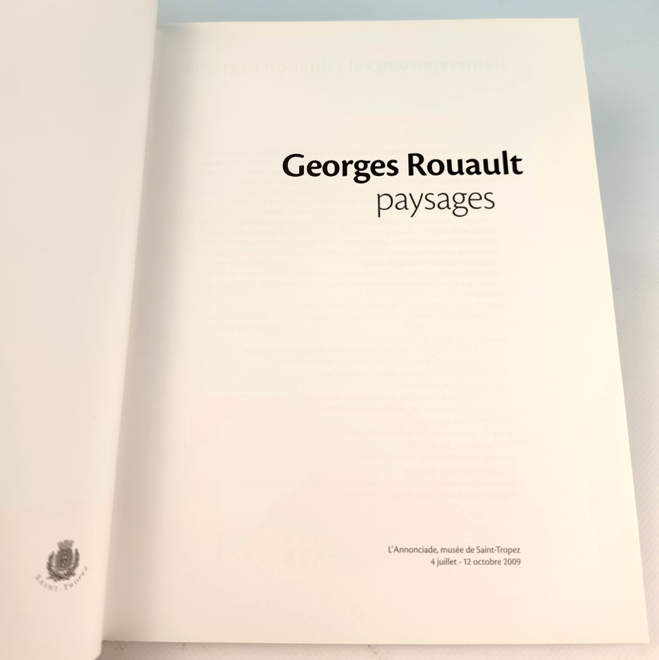 GEORGES ROUAULT PAYSAGES CATALOGUE MUSÉE DE L'ANNONCIADE 2009 | eBay