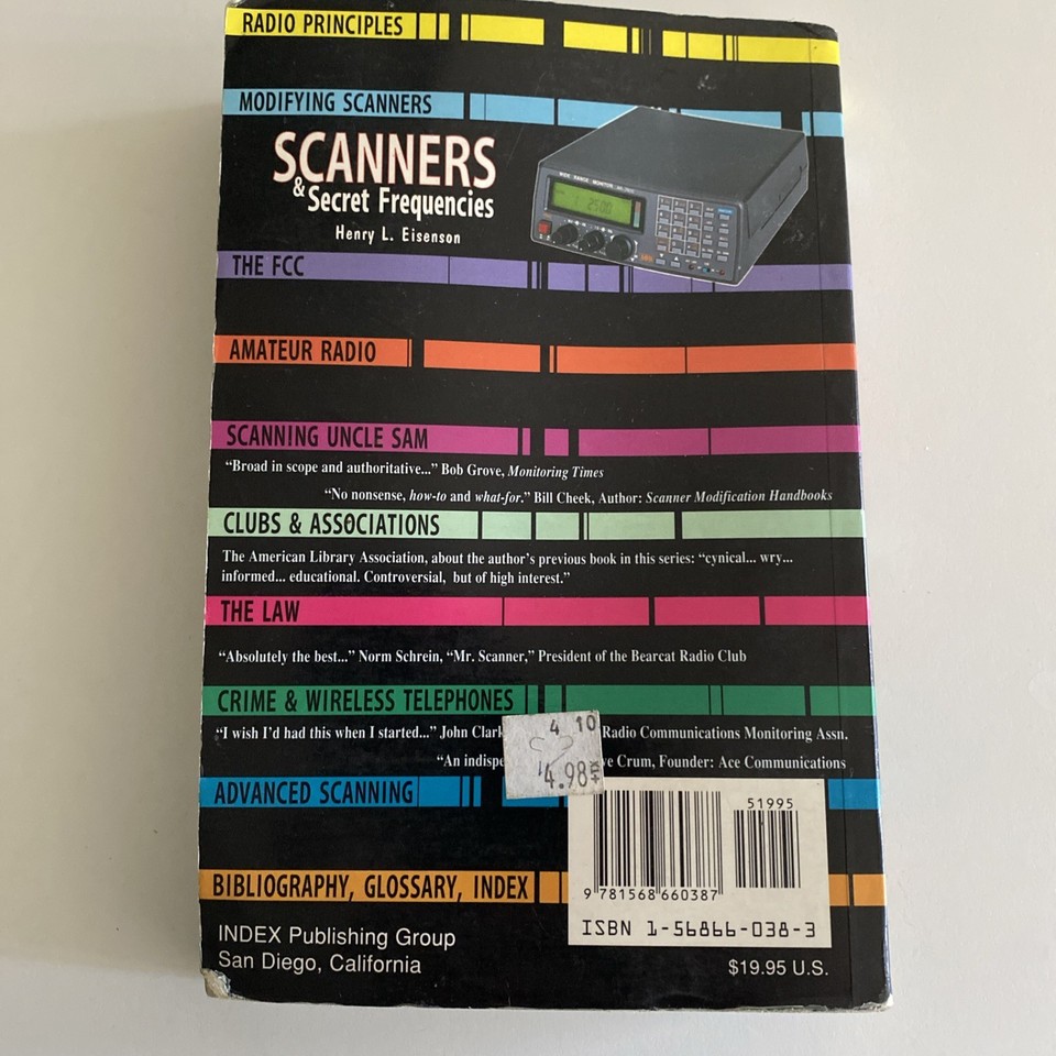 Scanners and Secret Frequencies (Electronic Underground Series ...