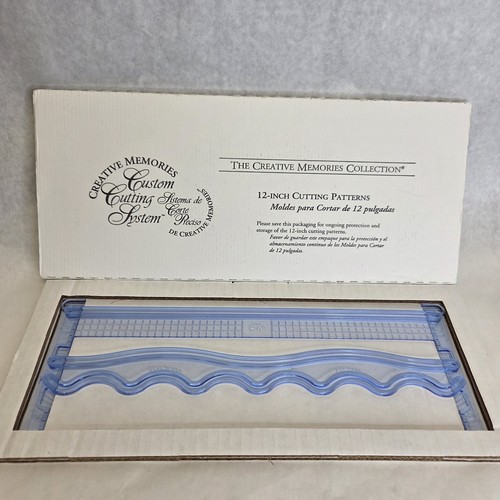 Creative Memories Custom Cutting System 12 inch Patterns Wavy Swell ...