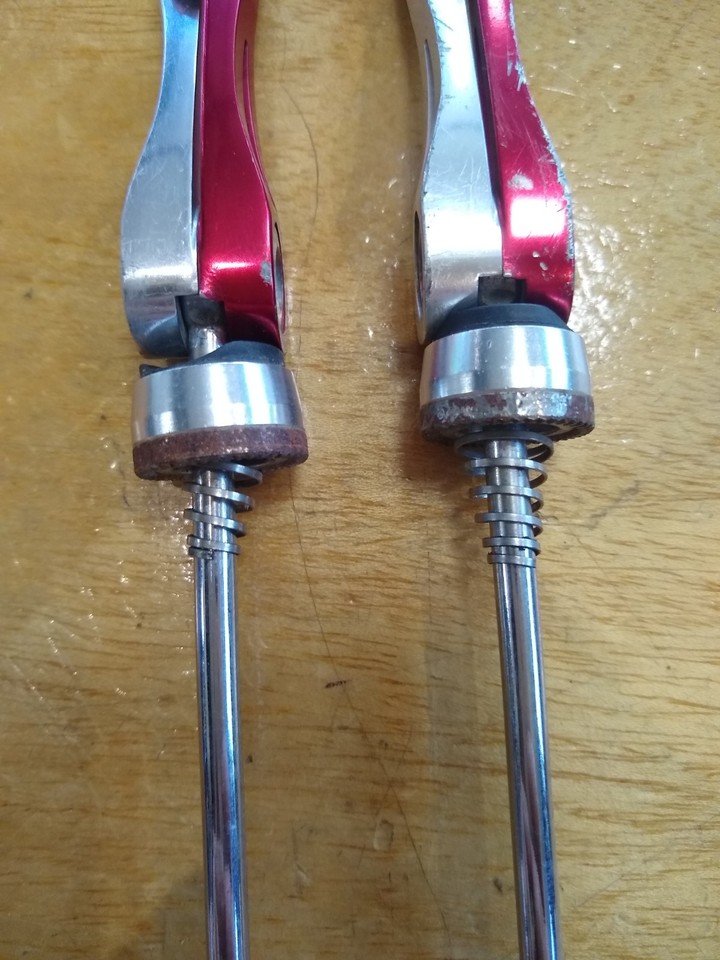Crank Brothers Flip Lock Split Quick Release Skewer Set, 135mm 100mm ...