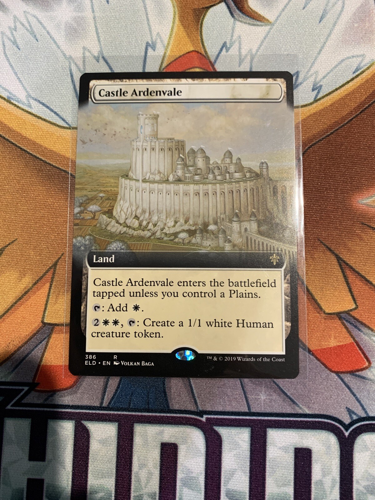 Extended Art Castle Ardenvale 386 Near Mint English Throne of Eldraine ...