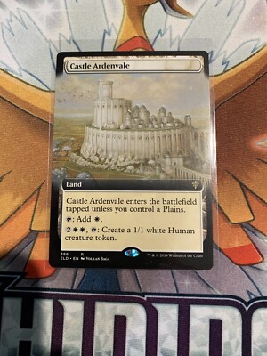 Extended Art Castle Ardenvale 386 Near Mint English Throne of Eldraine ...