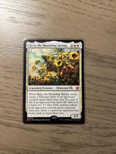 Beza, the Bounding Spring Bloomburrow Regular | eBay