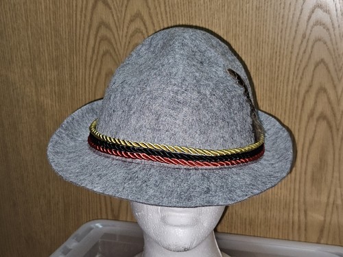 Tiroler Hut Filzhut Mit Feder Seppelhut Oktoberfest Karneval Fasnet ...