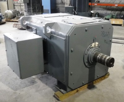 500 HP DC General Electric Motor, 650 RPM, 4562 Frame, DPFV, 500 V EOK ...