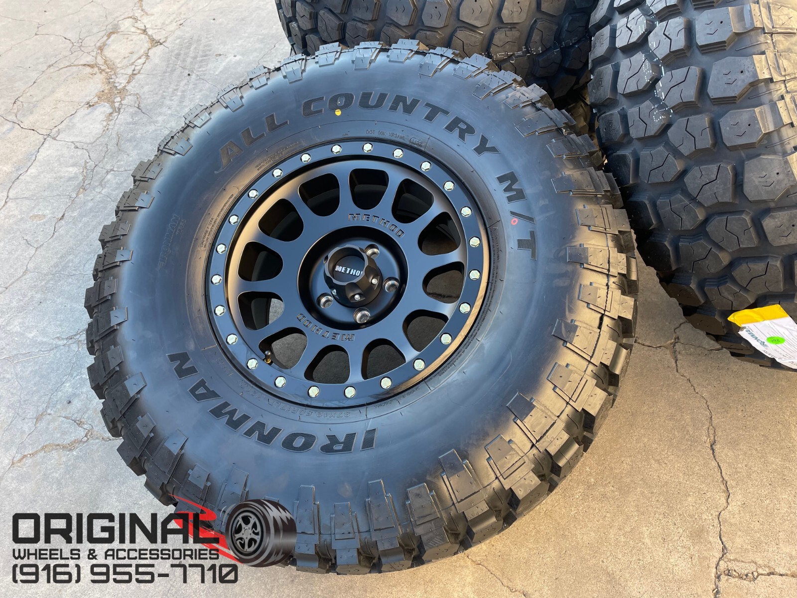 37" Method MR305 NV Wheels Tires 5x127 Rims Jeep Wrangler Gladiator 5x5 ...