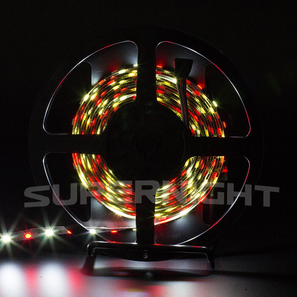 5M 5050 SMD RGB+White RGBW/RGBWW 60LEDs/M LED Strip Light / Remote ...