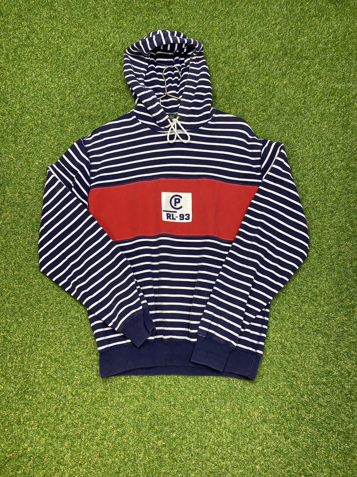 Polo Ralph Lauren RL 93 Mens Hoodie Grail Sweatshirt … - Gem