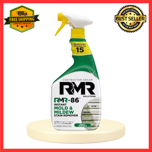 RMR-86 Instant Mold and Mildew Stain Remover Spray - Scrub Free Formula ...