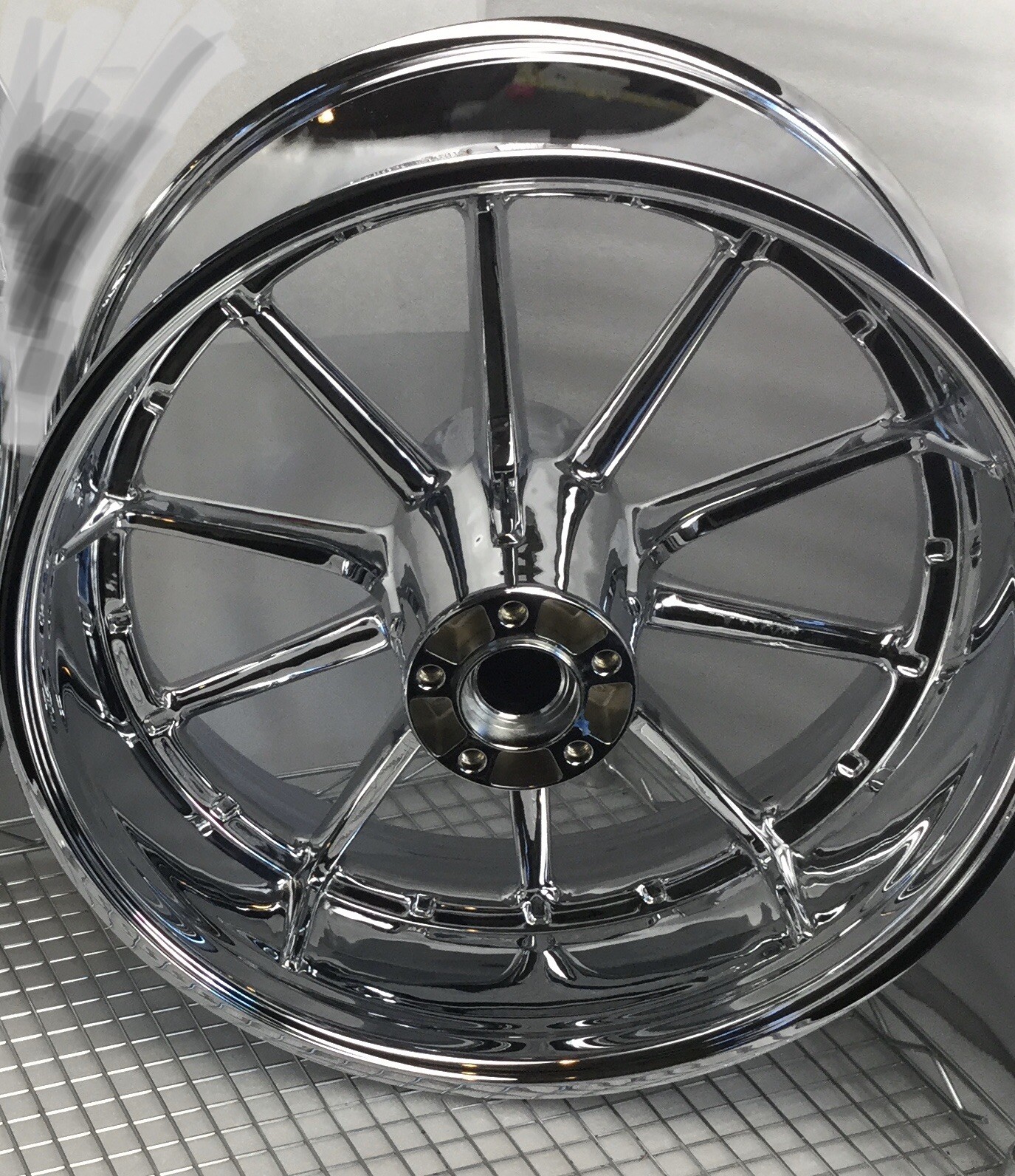 Harley Breakout Softail Wheels SET 2013 -24 Custom Chopper RIMS CHROME ...