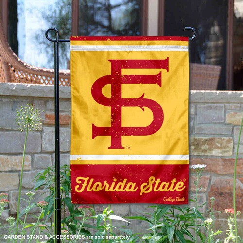 FSU Seminoles Vintage Retro Throwback Garden Flag and Yard Banner ...