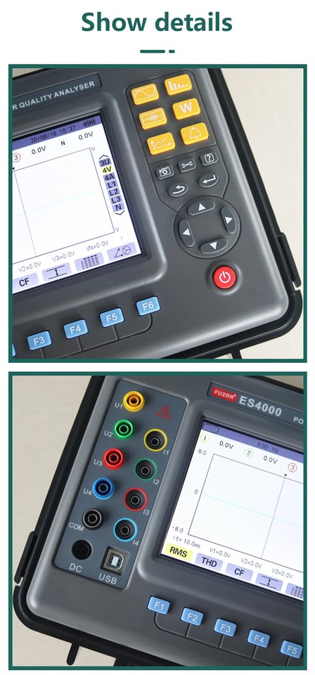Power Quality Analyzer Metrel for Large-scale Power Grid System ...