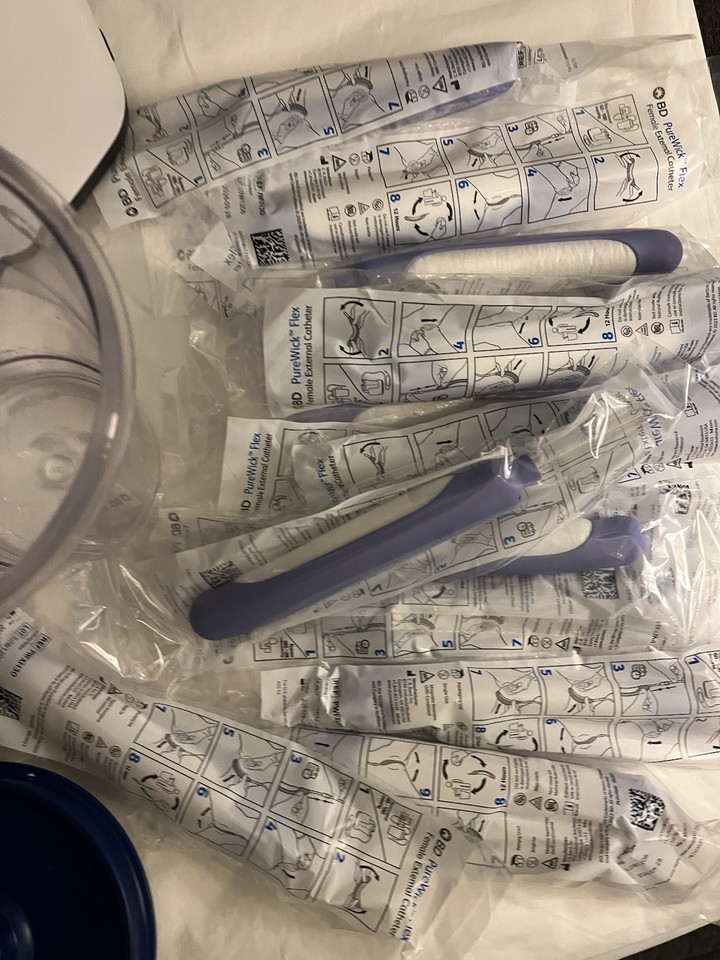 28Count BD PureWick Female External Catheters PWFX30 Individually ...