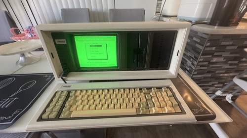 COMPAQ PLUS Model 101709 Portable Desktop Computer Vintage | eBay