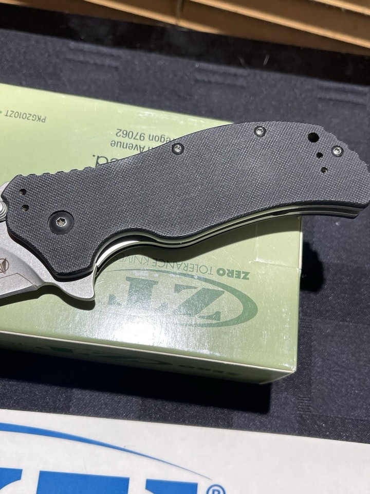 Zero Tolerance Model 0350CB Assisted 3-1/4" Composite El-Max Blade ...