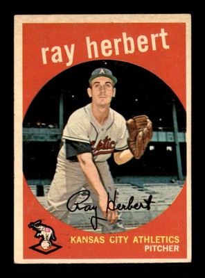 1959 Topps #154 Ray Herbert EX/EX+ X2752726 | eBay