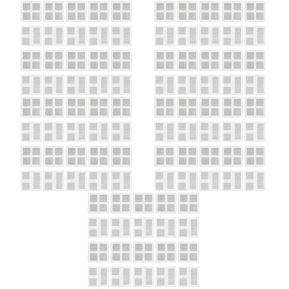 5 Count Screen Tape Mesh Repair Patch Door and Window Clear for Repairs ...