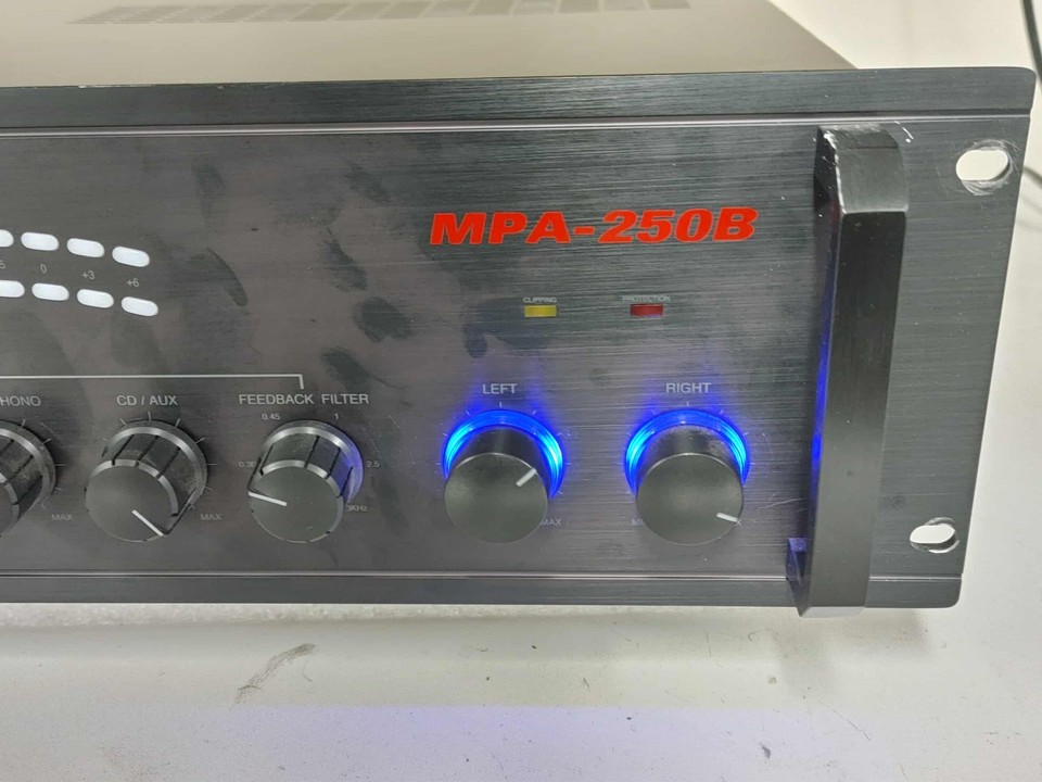 RadioShack Model MPA-250B PA Stereo Amplifier Amp 250 WATT | eBay