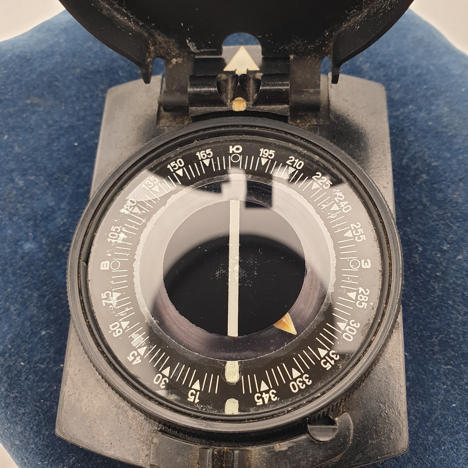 Army artillery compass, Vintage, period of the USSR, working. World War ...
