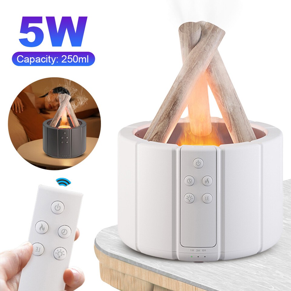 250ml Campfire Flame Fire Diffuser Simulated Campfire Diffuser for Home ...