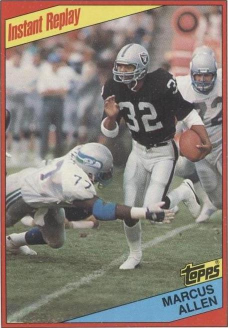1984 Topps Marcus Allen #99 for sale | eBay