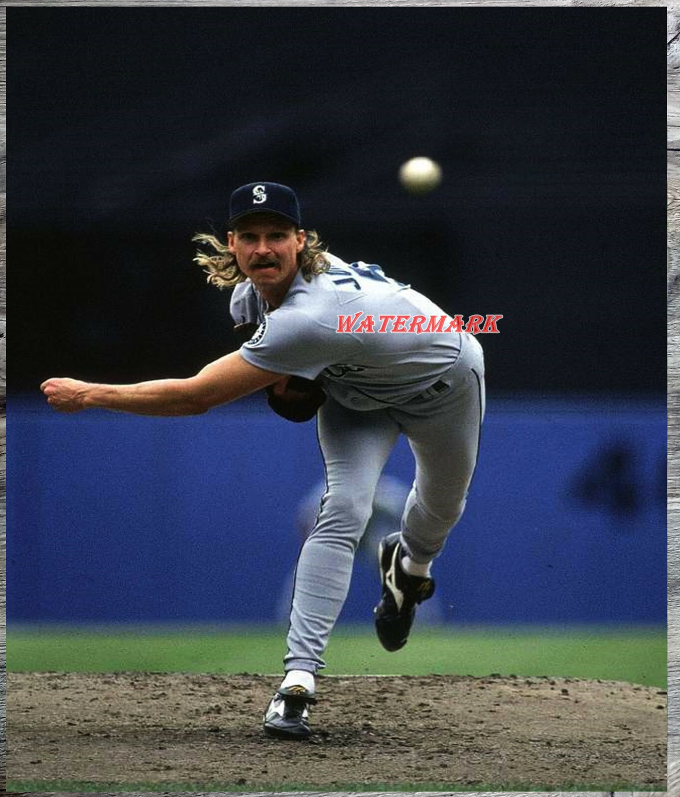 MLB 1990's Seattle Mariners Randy Johnson on the Mound Color 16 X 20 ...
