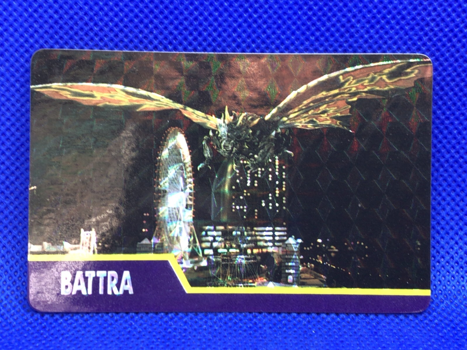 BATTRA Godzilla vs Mothra HOLO Prisim Meiji card TOHO 1993 Japanese | eBay