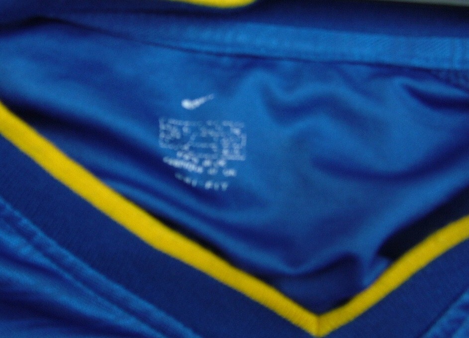 Leeds United Nike 2001-2003 Strongbow Short Sleeve Away Shirt Chest 46 ...