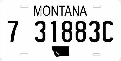 Montana Eagle License Plate Personalized Custom Auto Bike Motorcycle ...