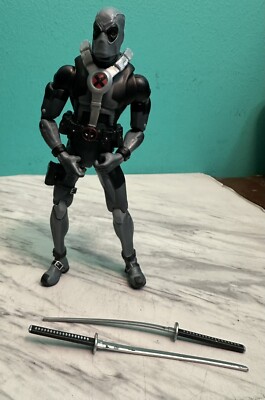 Hasbro Marvel Legends Marvel Universe Epic Heroes Gray X-Force Deadpool ...